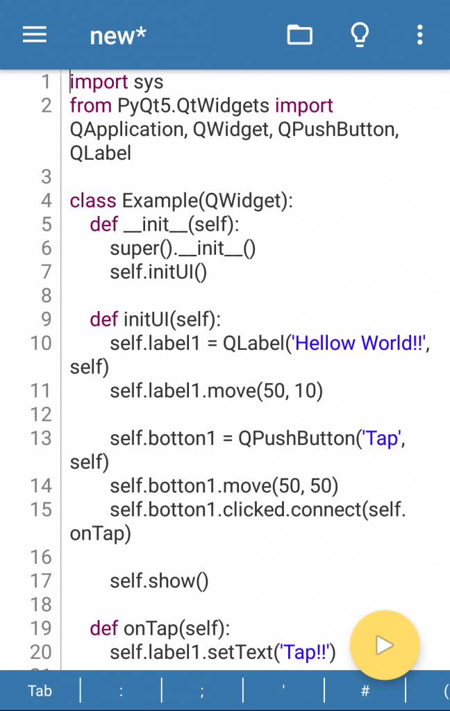 Python用Androidアプリ「Pydroid 3」 | idealive tech blog
