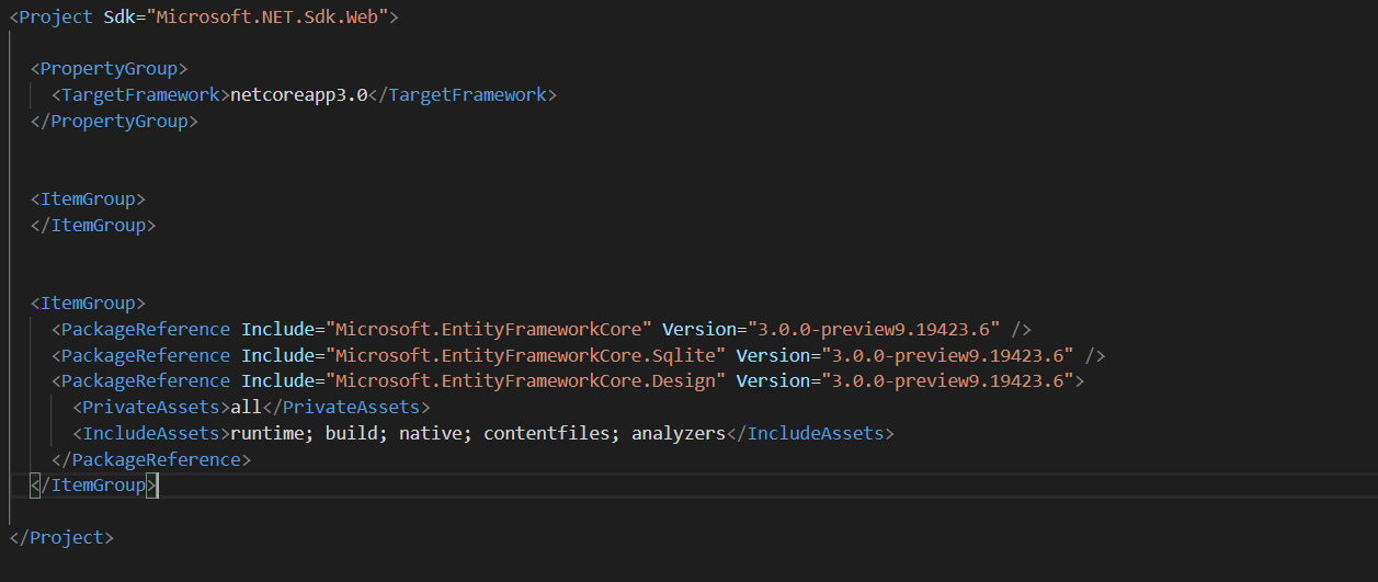 Cnet Core Entityframeworkcore Idealive Tech Blog