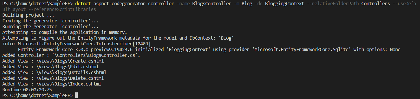 C#.NET Core + EntityFrameworkCore | idealive tech blog
